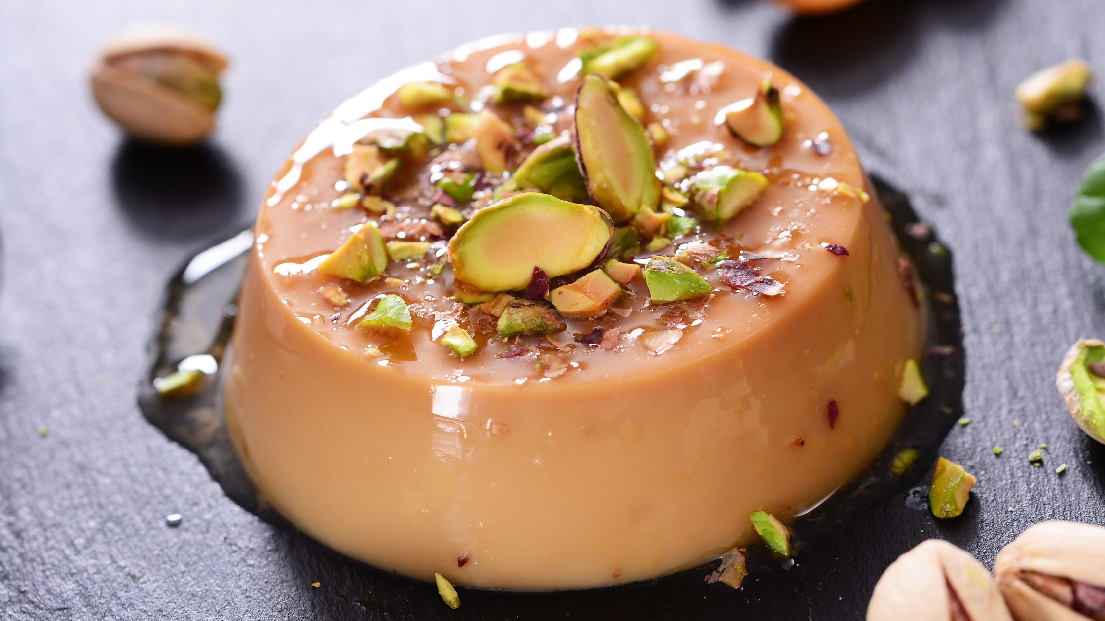 Camel Milk Panna Cotta with Dates & Pistachios – camelicious-uae
