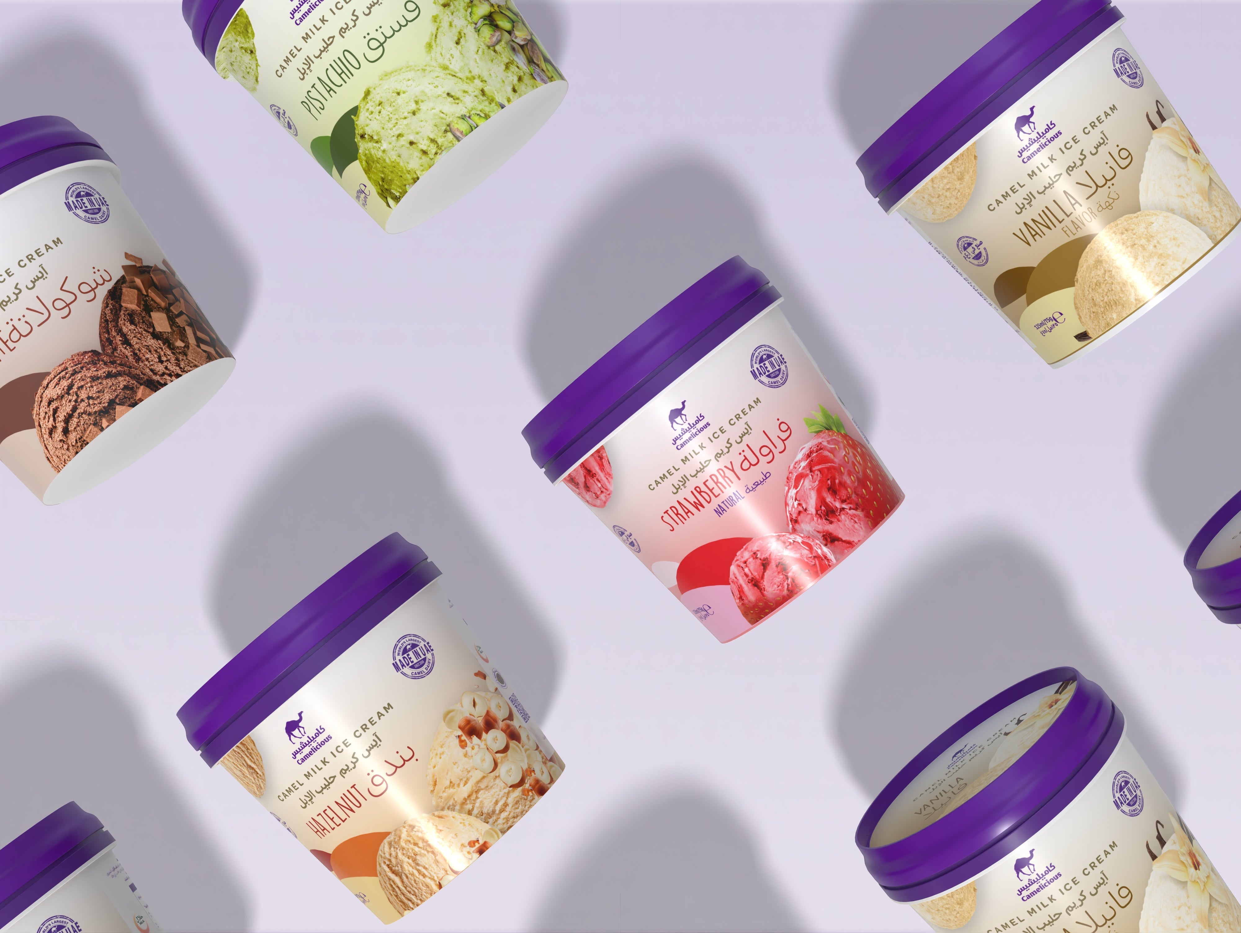 Camelicious UAE | Camel Milk Ice Cream – Creamy, Healthy Delight ...