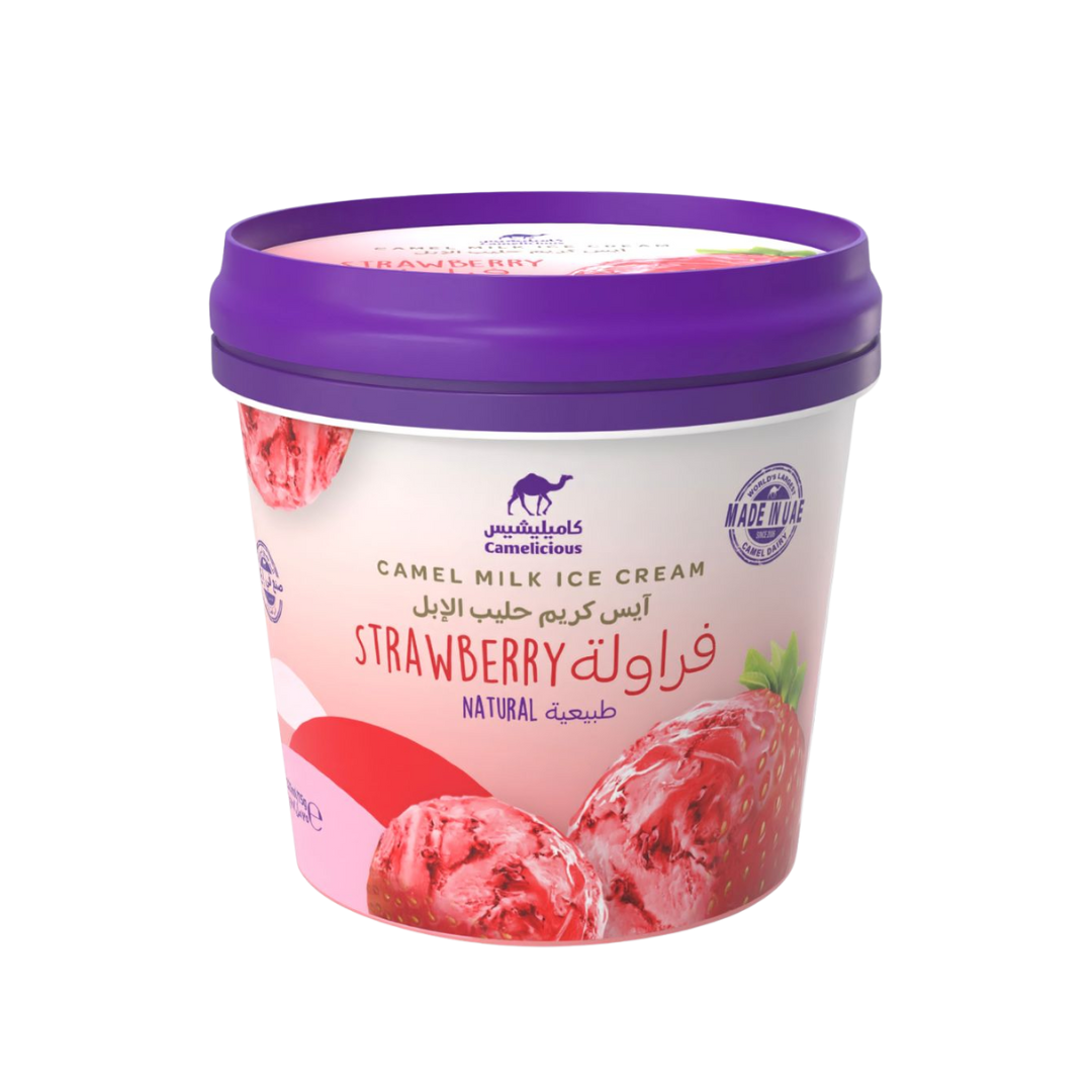 Camelicious UAE | Camel Milk Ice Cream – Creamy, Healthy Delight ...